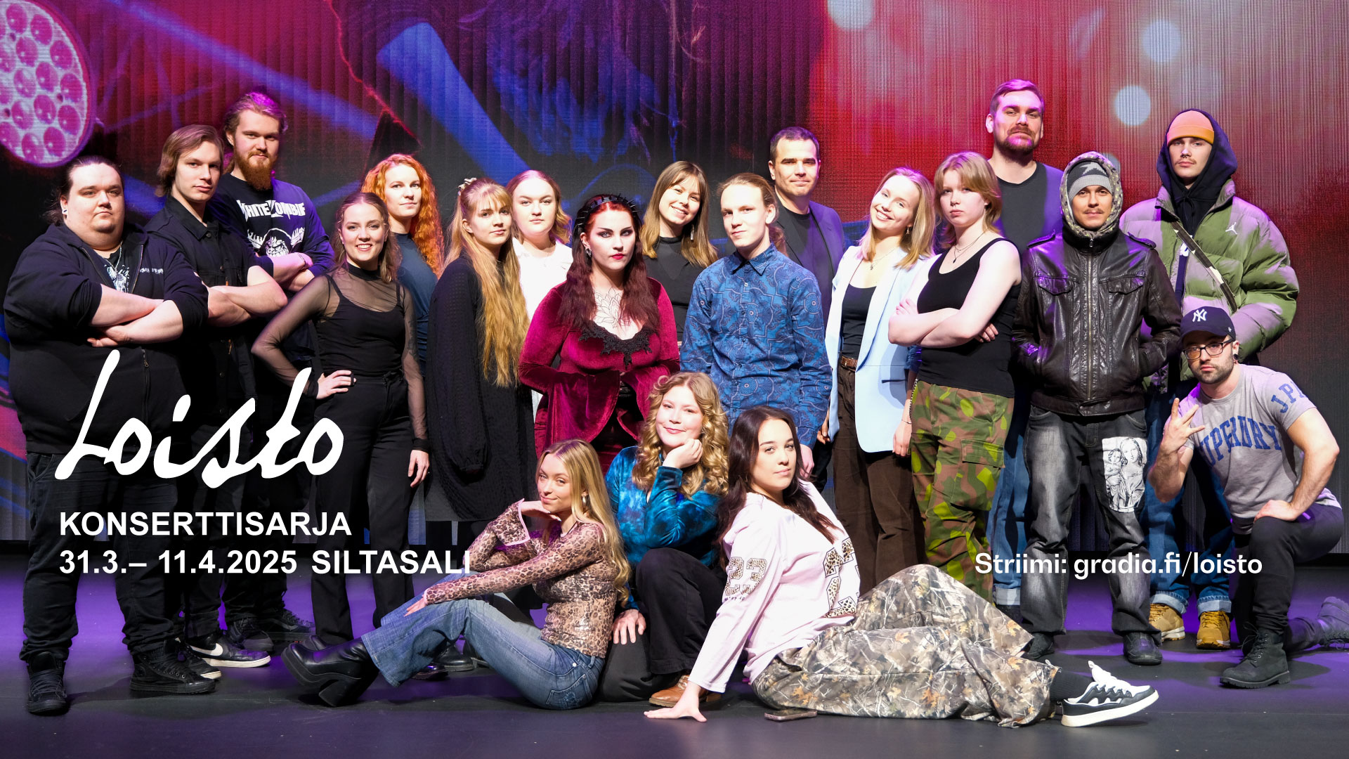 Kevään Loisto-konserttisarjaa siivittävät eri tyyliset konsertit ja kansainvälisyys ...